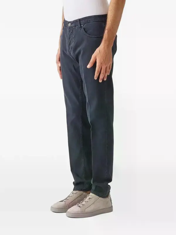 MICHAEL COAL David Pressed-crease Slim-fit Trousers