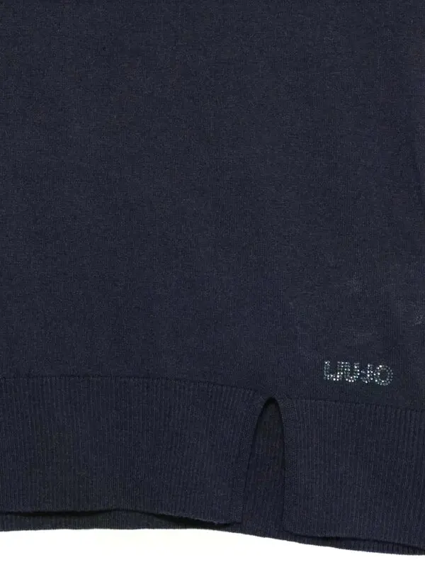 Liu Jo Short-sleeve Fine-knit Sweater