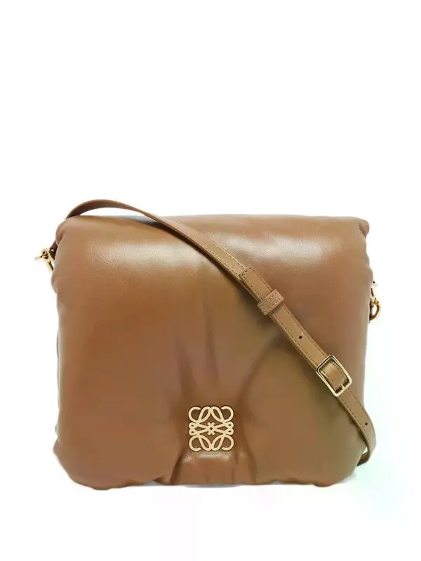 Loewe 2023 Medium Puffer Goya Shoulder Bag - Brown