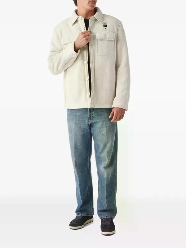BLAUER. Eugene Corduroy-textured Shirt Jacket