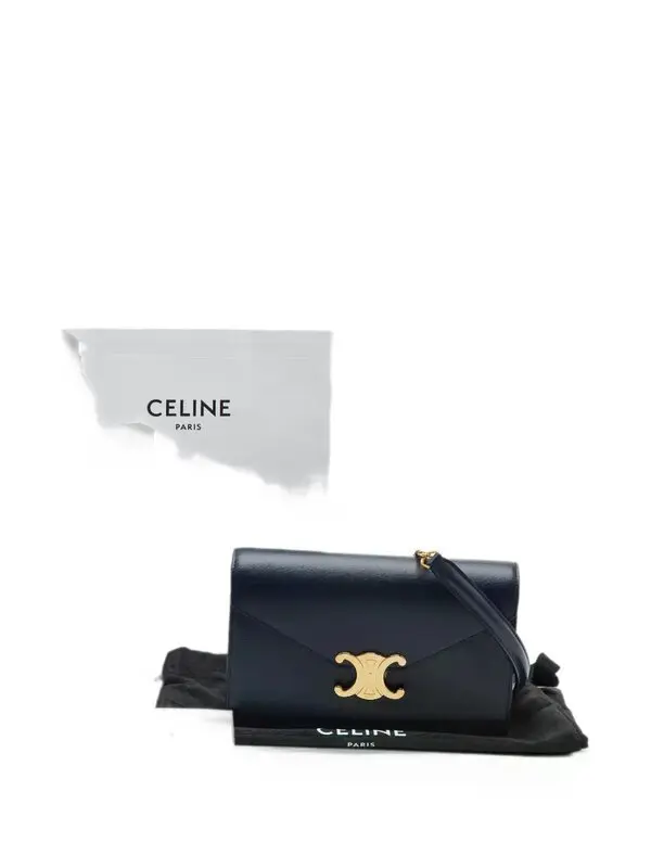 Celine 2023 Triomphe Chain Shoulder Bag