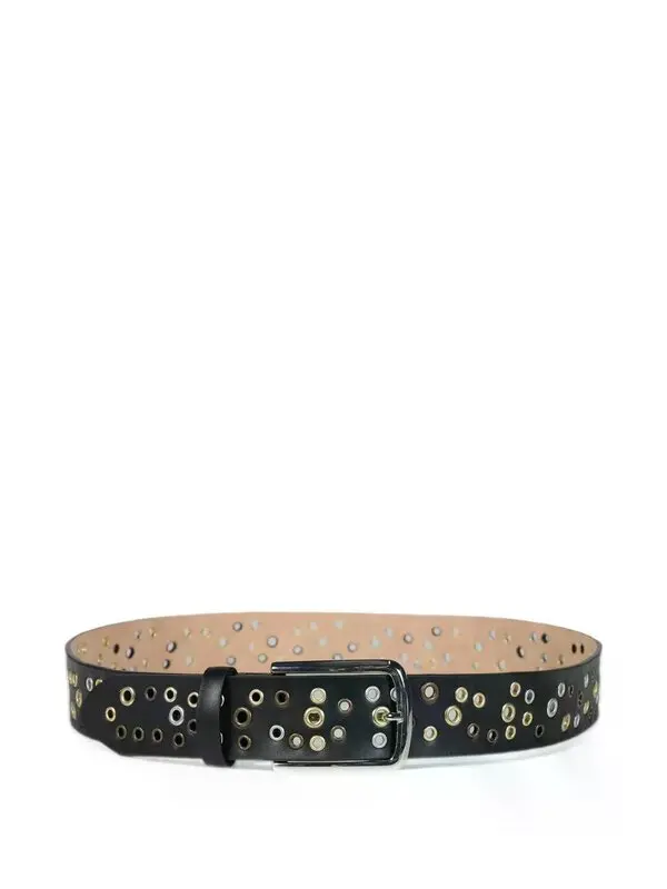 Gimaguas Rufus Eyelet-embellished Leather Belt