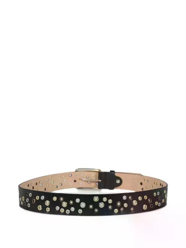 Gimaguas Rufus Eyelet-embellished Leather Belt