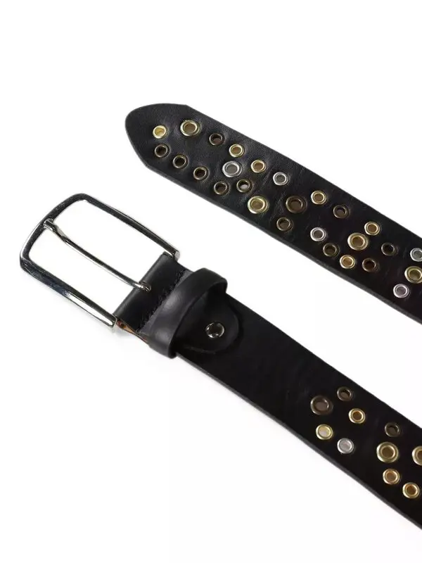 Gimaguas Rufus Eyelet-embellished Leather Belt