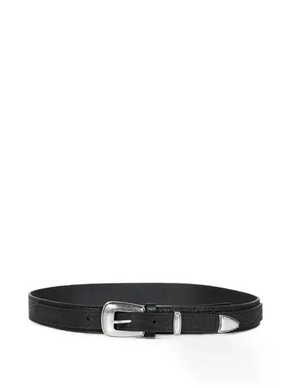 LEMAIRE Minimal Western Belt In Grained Cow Leather