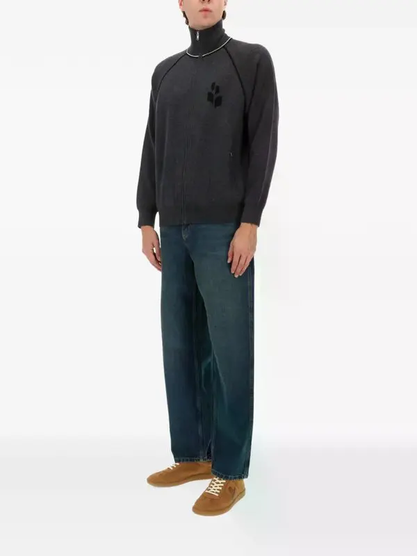 Isabel Marant Étoile Logo-patch Zip-up Sweater