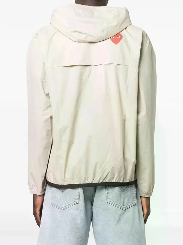 Play Comme Des Garcon Xk-way Hooded Jacket