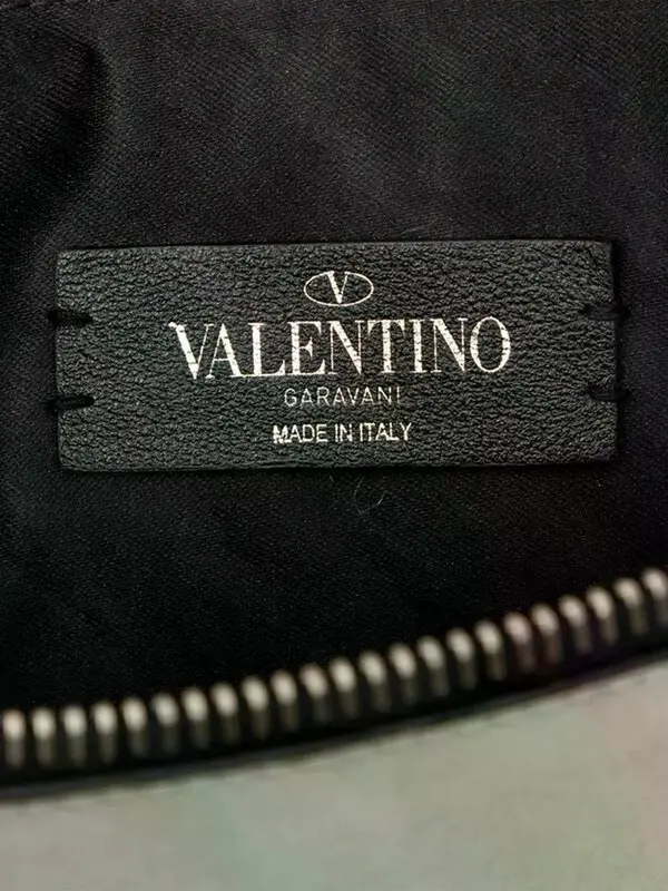 Valentino Garavani 2018-2026 Metallic Leather Vltn Clutch Bag