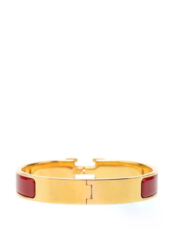 Hermès 2000-2026 Narrow Enamel Clic H Bracelet Pm Costume Bracelet