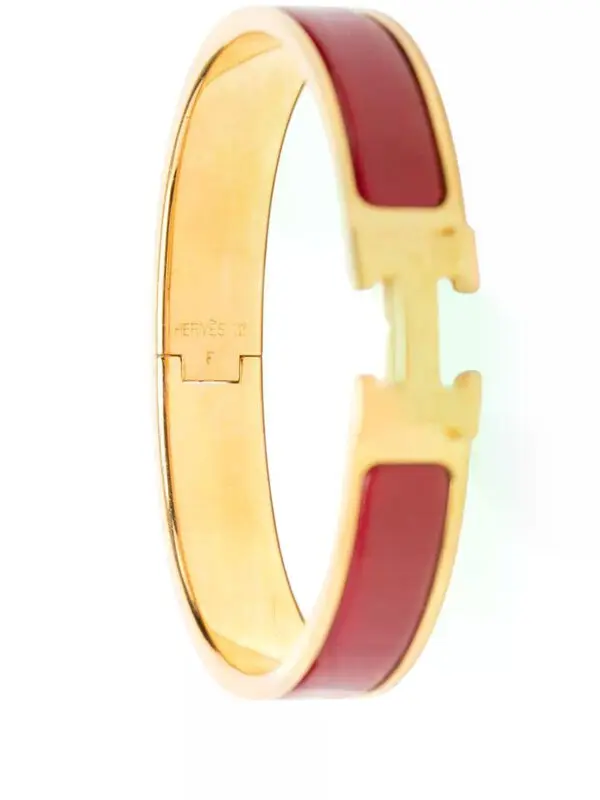 Hermès 2000-2026 Narrow Enamel Clic H Bracelet Pm Costume Bracelet