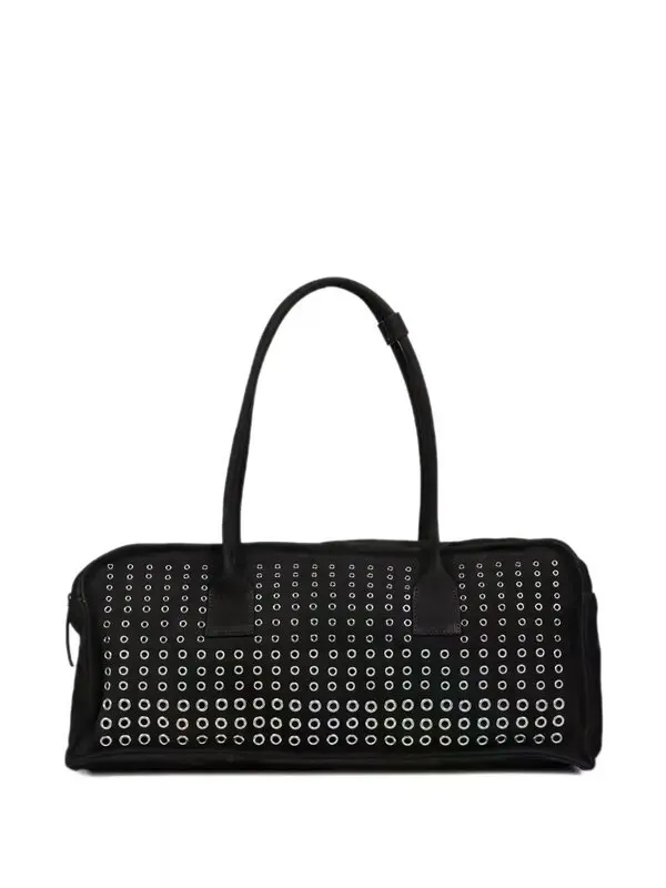 Gimaguas Claudia Eyelets Stud-embellished Tote Bag - Black