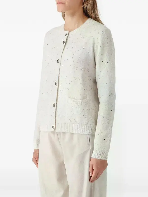 GRAN SASSO Flecked Button-up Cardigan
