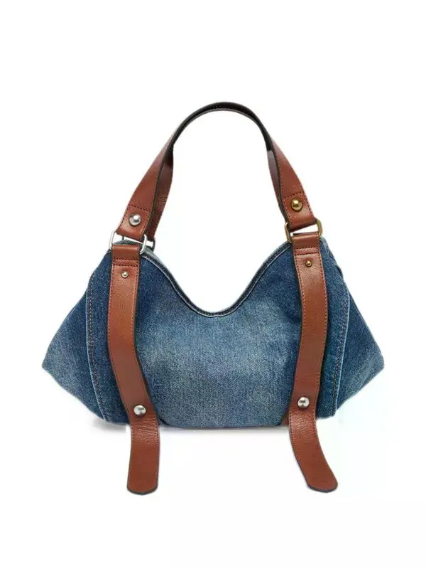 DIESEL® D-one-small Top-handle Bag In Denim And Leather
