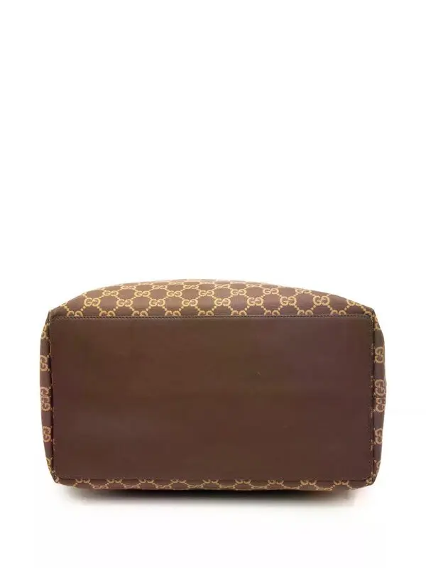 Gucci 2000-2015 Gg Canvas Tote Bag - Brown