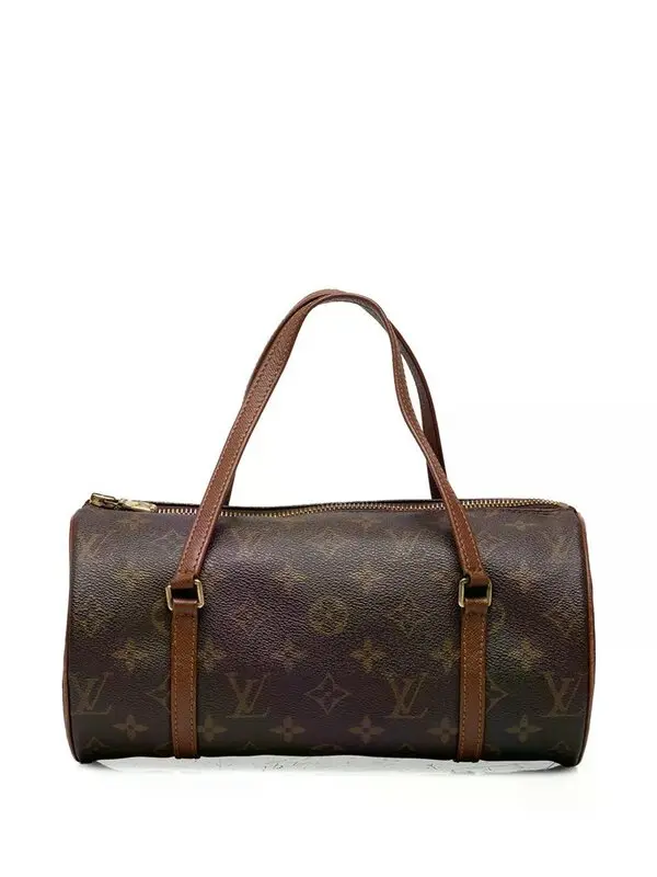 LOUIS VUITTON 2001 Monogram Papillon 26 Handbag - Brown