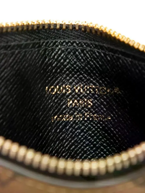 LOUIS VUITTON 2021-2026 Monogram Reverse Romy Card Holder