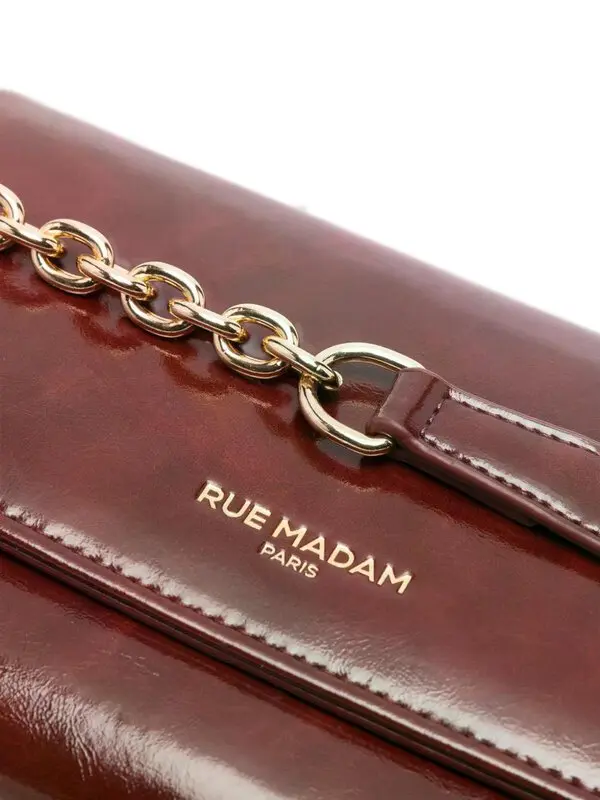 RUE MADAM PARIS The Case Chain Leather Shoulder Bag