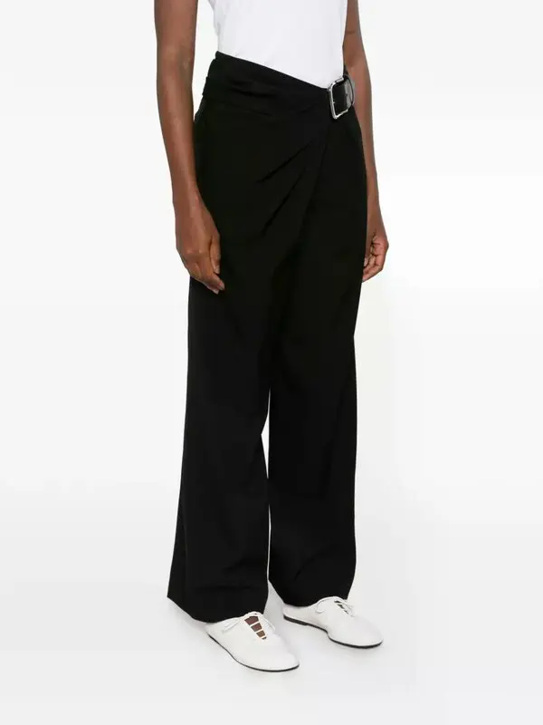 Loewe Belted Draped Trousers