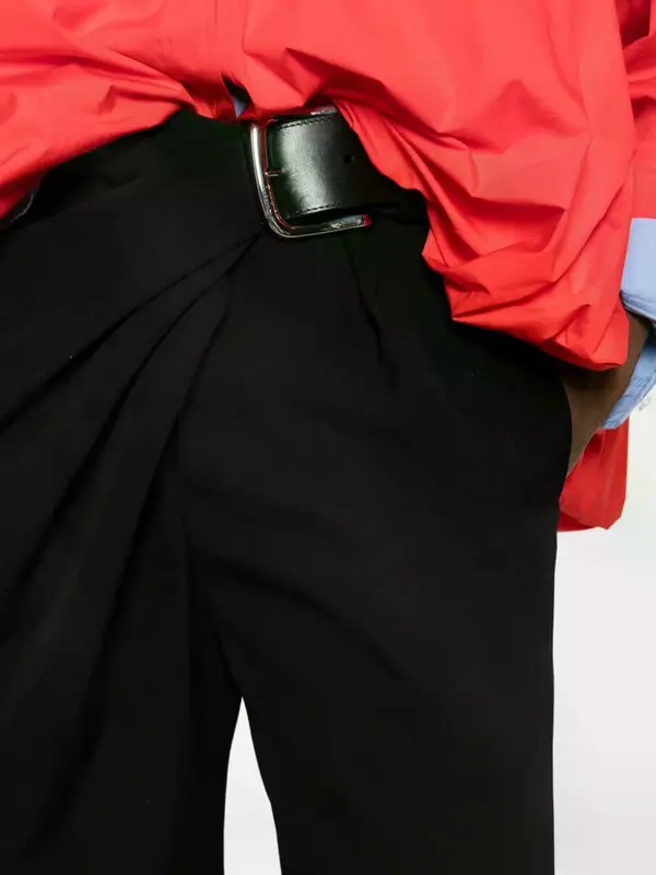 Loewe Belted Draped Trousers
