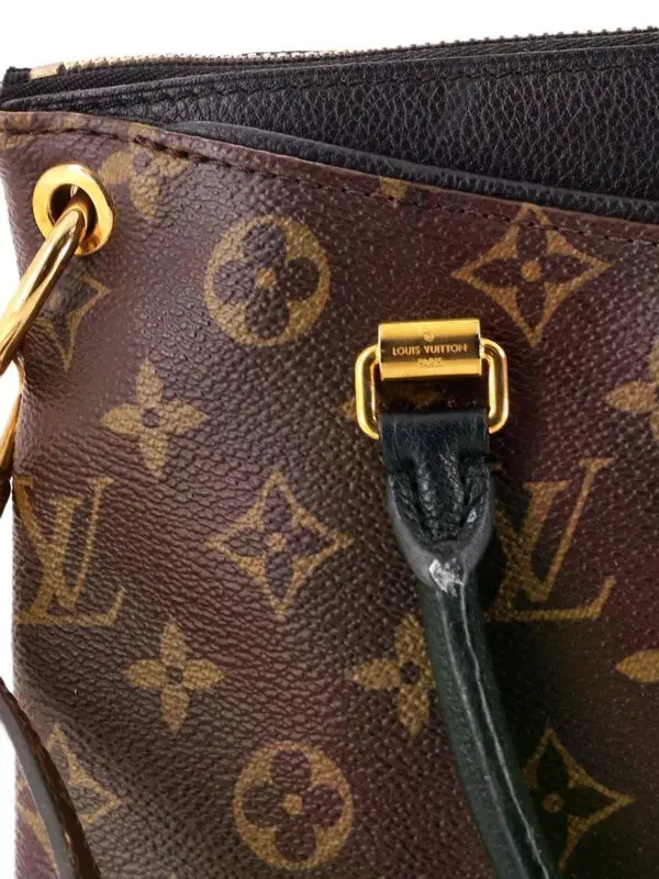 LOUIS VUITTON Pallas Tote Monogram Canvas With Leather Bb Shoulder Bag
