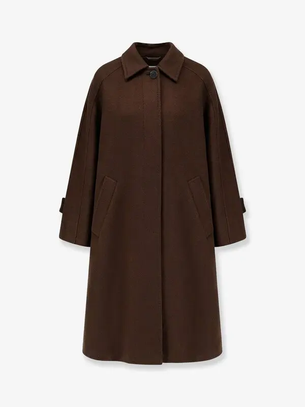 Max Mara Mxtzebra Atelier Cashmere Chemise Coat
