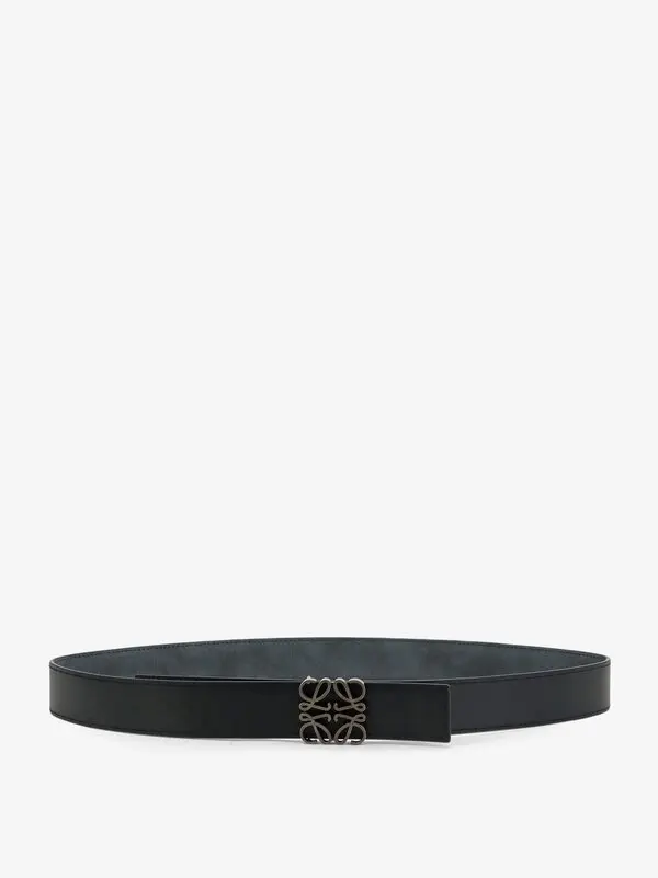 Loewe Anagram Suede Belt