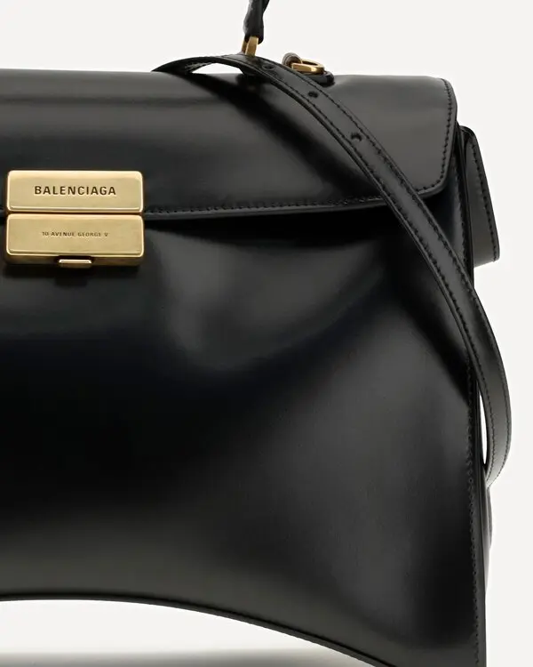 Balenciaga Medium Hourglass Avenue Top Handle Bag