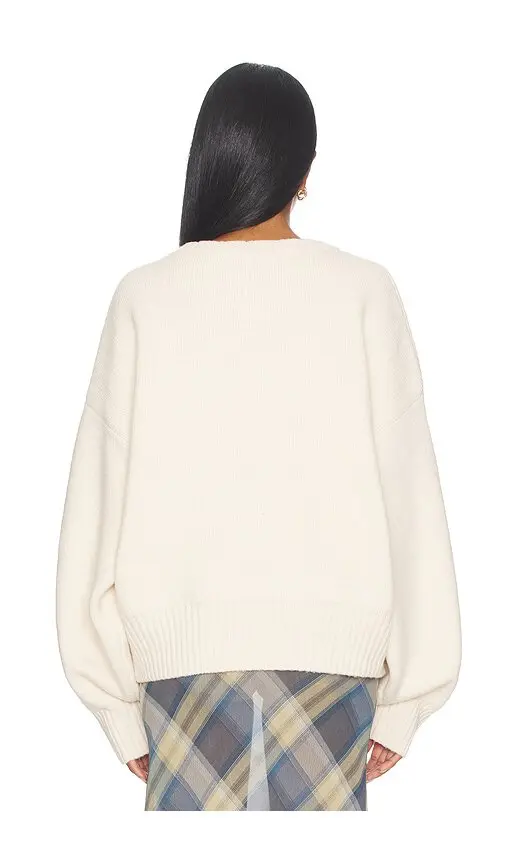 Lioness Dolce Knit Sweater In Cream