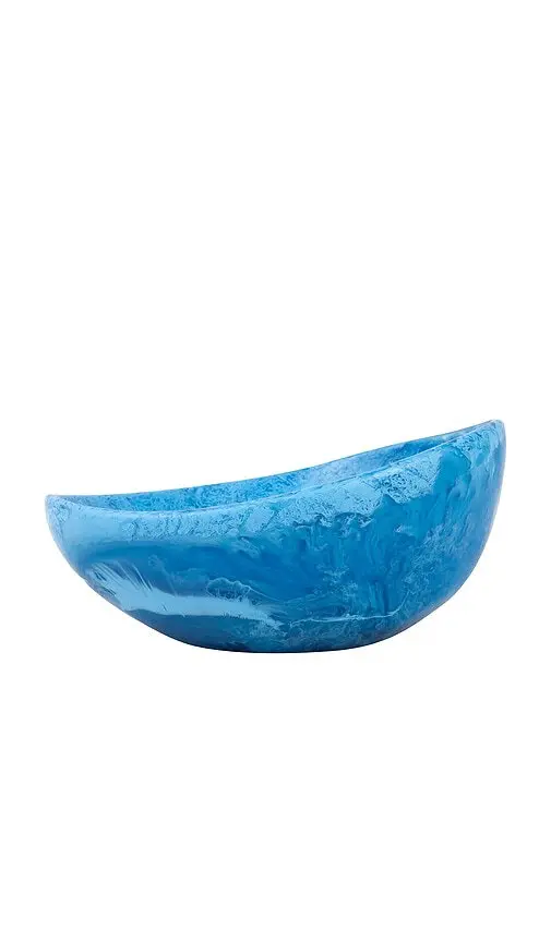 Dinosaur Designs Flow Dessert Bowl In Blue