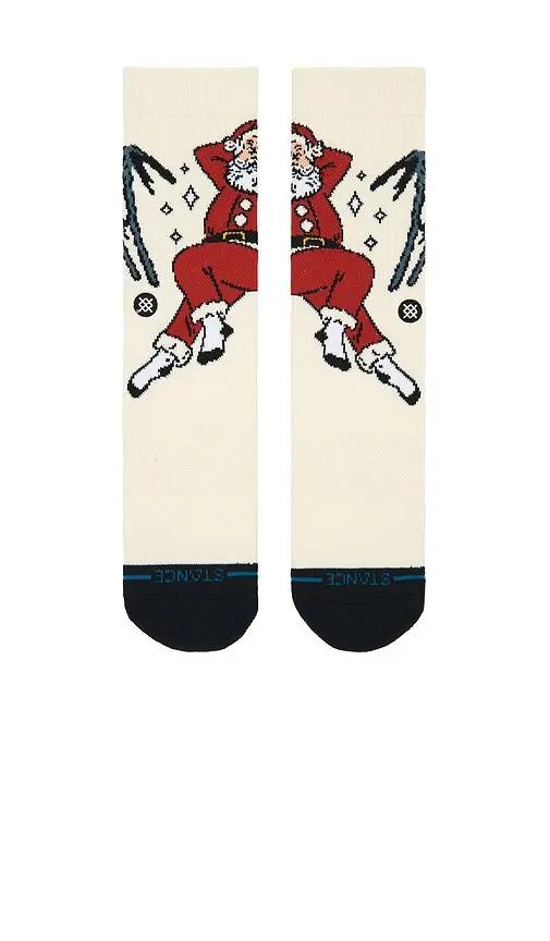 Stance Northern Exposure Crew Socks In Cream