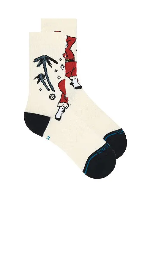 Stance Northern Exposure Crew Socks In Cream
