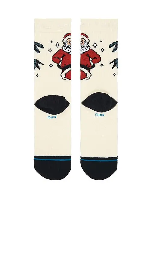 Stance Northern Exposure Crew Socks In Cream