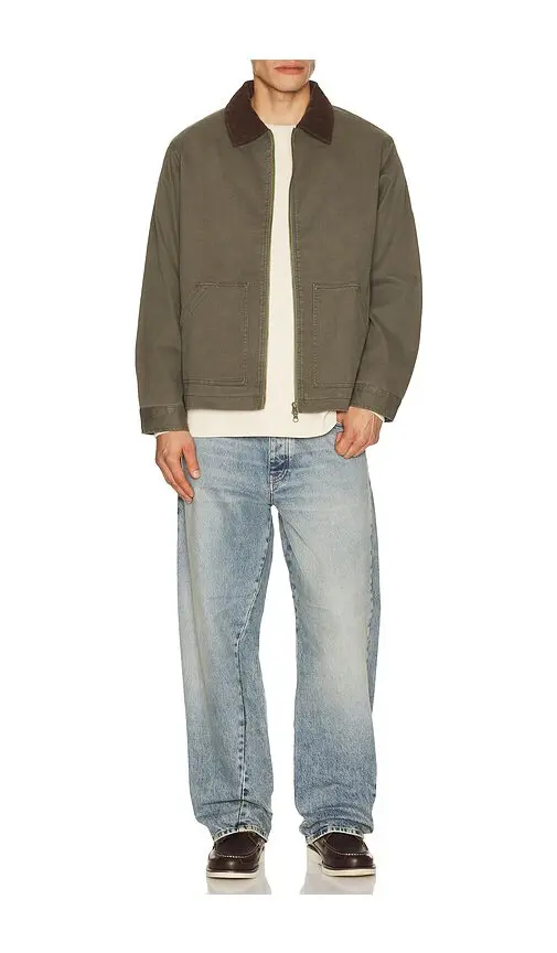 DUVIN DESIGN Camp Jacket In Green