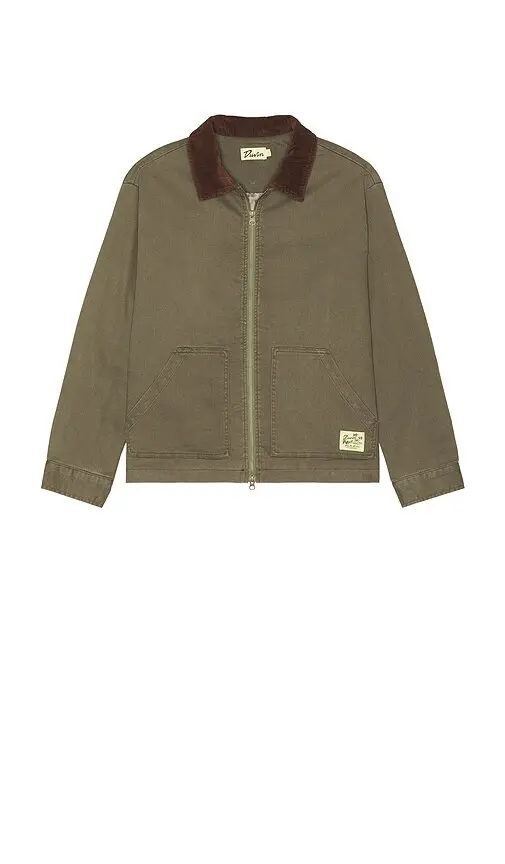 DUVIN DESIGN Camp Jacket In Green