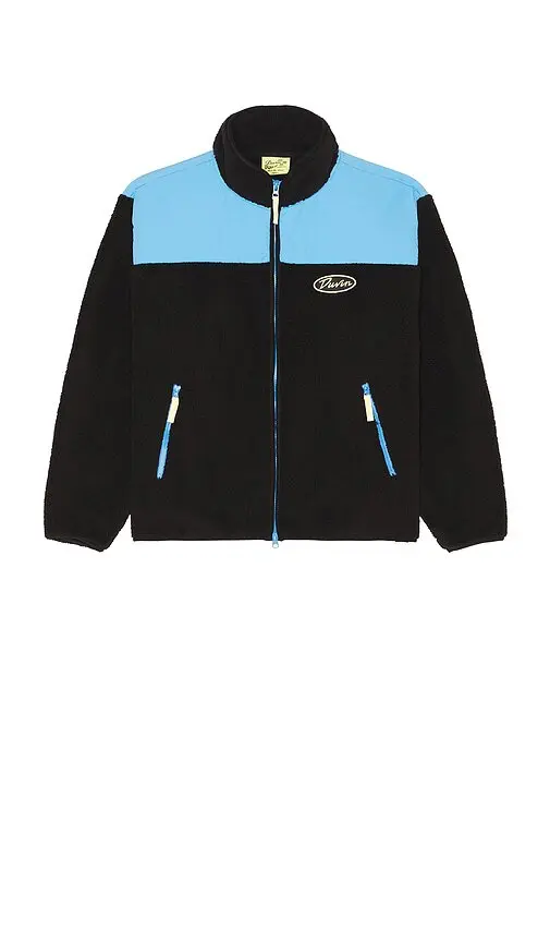 DUVIN DESIGN Oval Full Zip Sherpa Jacket