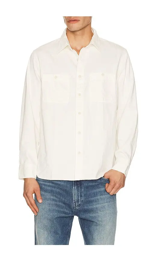 Madewell Work Shirt In White