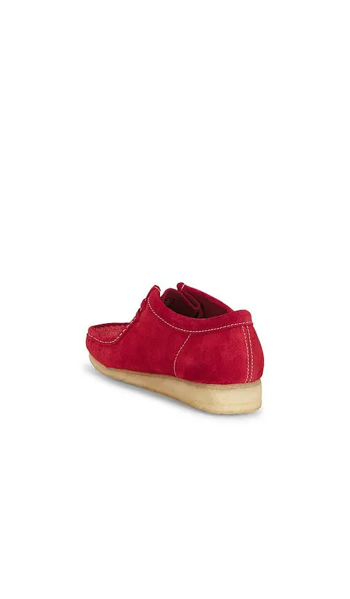 Clarks Wallabee In Red