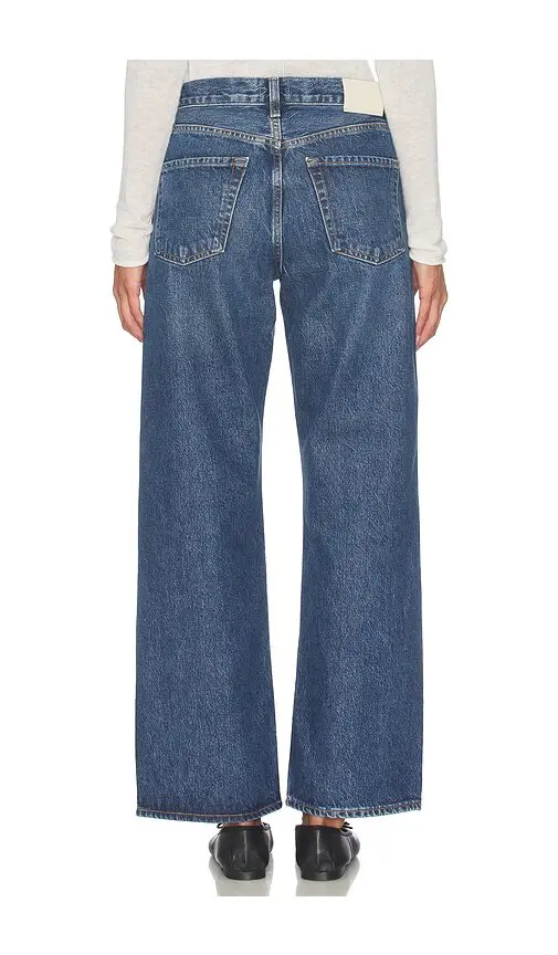 Citizens Of Humanity Lindz Easy Straight Leg Jeans In Blue - Twilight