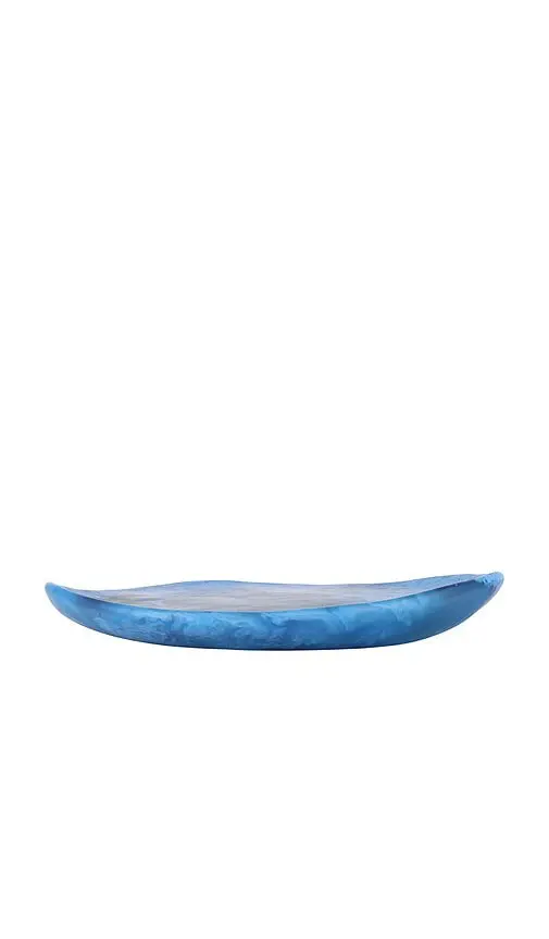 Dinosaur Designs Large Pebble Platter In Blue