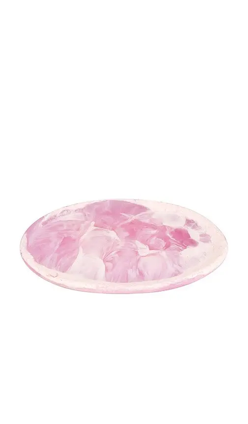 Dinosaur Designs Small Rock Plate In Pink