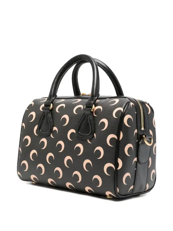 MARINE SERRE Moon Canvas Strike Handbag