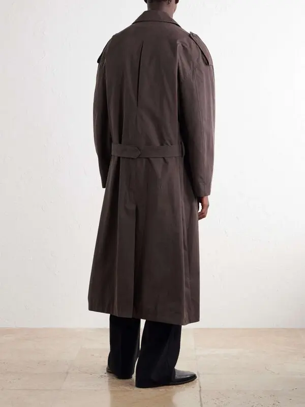 THE ROW Marcia Brushed Twill Trench Coat
