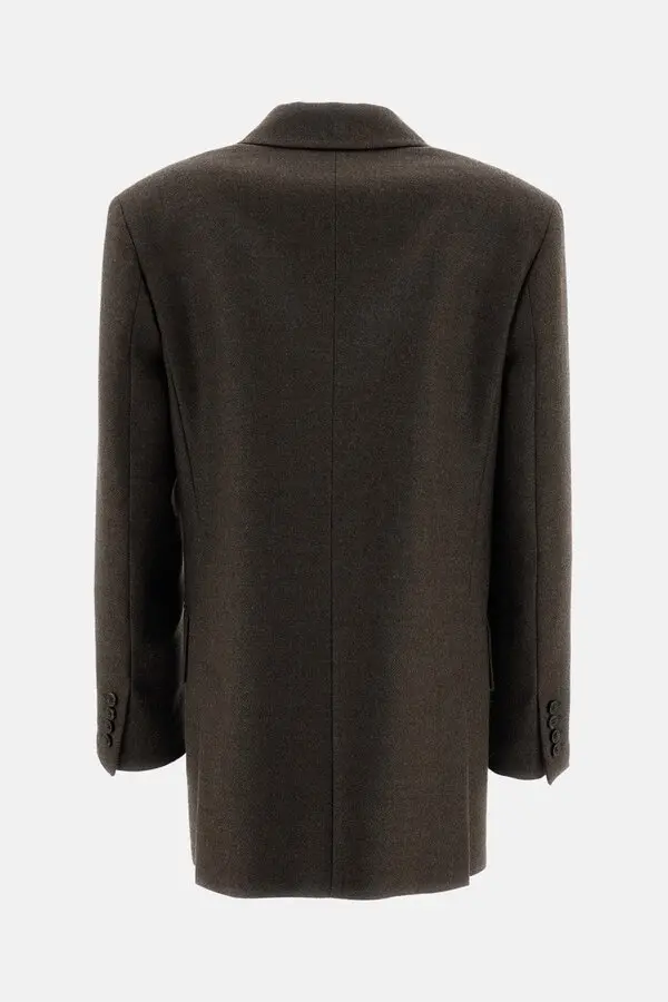 Max Mara Double-breasted Wool Batavia Blazer