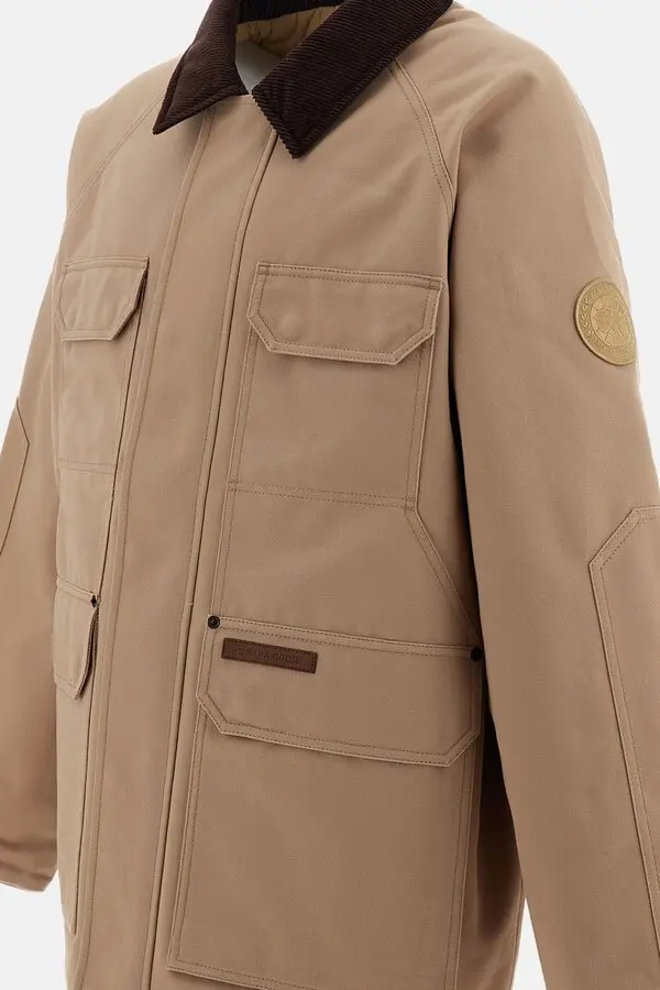 Canada Goose Garrison Padded Cotton Canvas Jacket