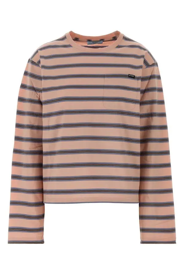 Prada Embroidered Cotton T-shirt