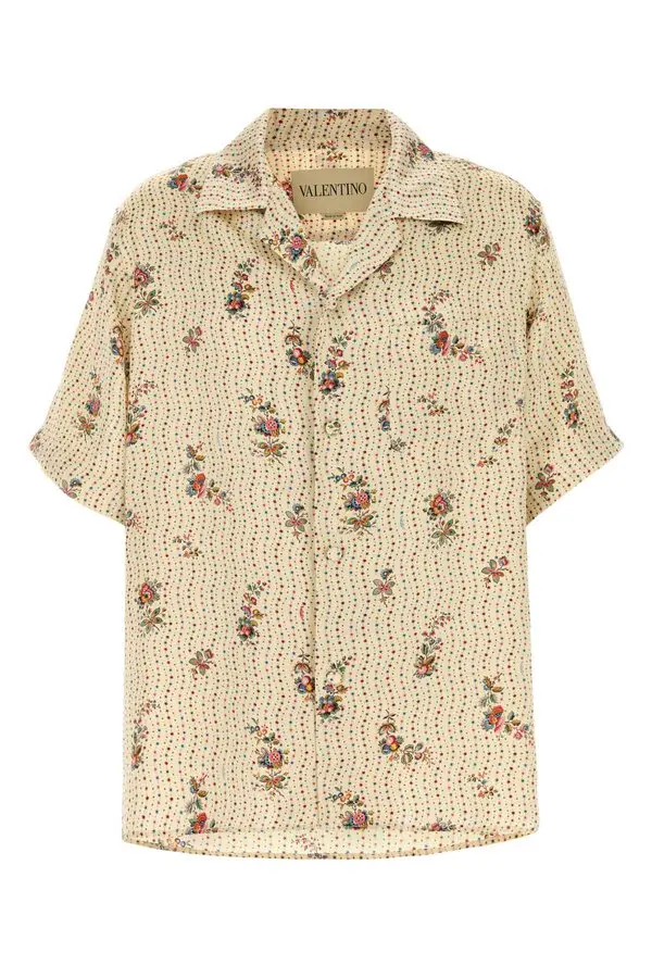 Valentino Garavani Printed Silk Shirt