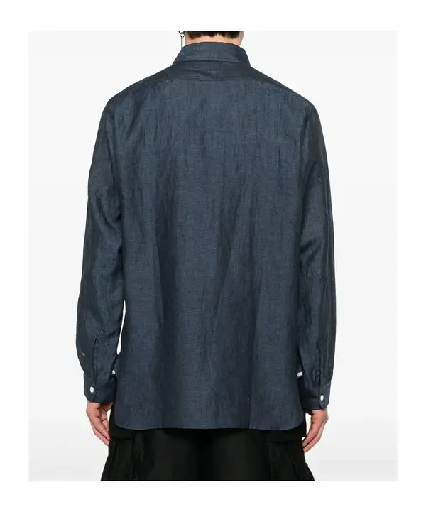 Needles Embroidered-logo Shirt