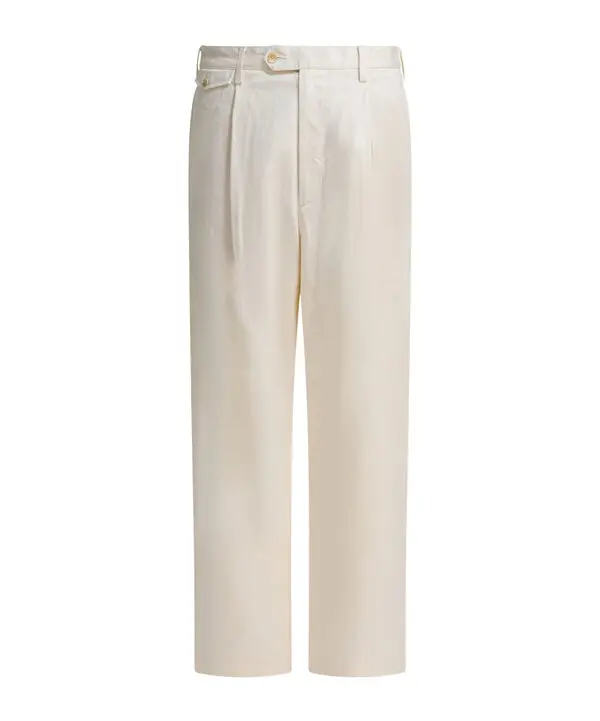 Auralee Pleat-detail Chinos