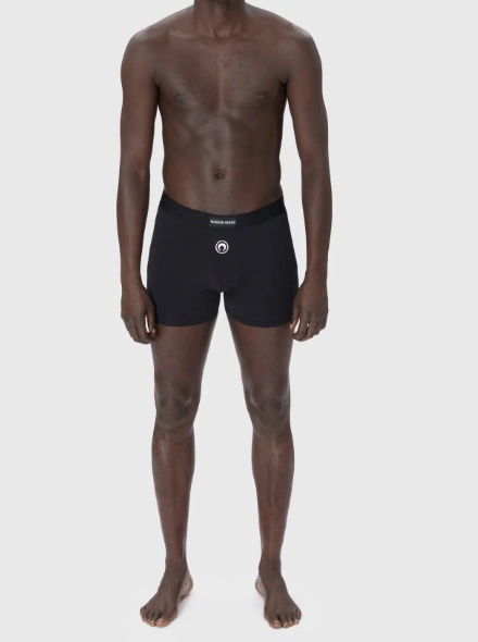 MARINE SERRE Moon Logo Stretched Jersey Boxer Short