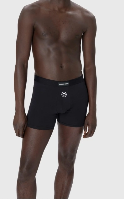 MARINE SERRE Moon Logo Stretched Jersey Boxer Short